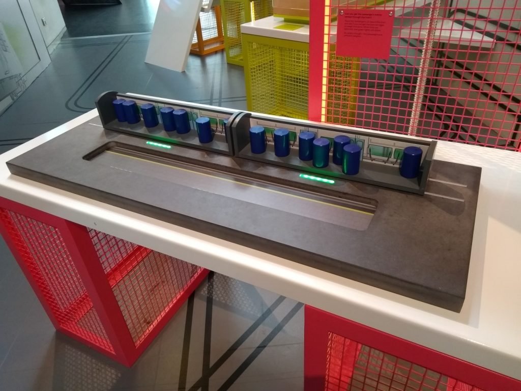London Transport Museum Interactive Exhibit Train Scales – W19 Design